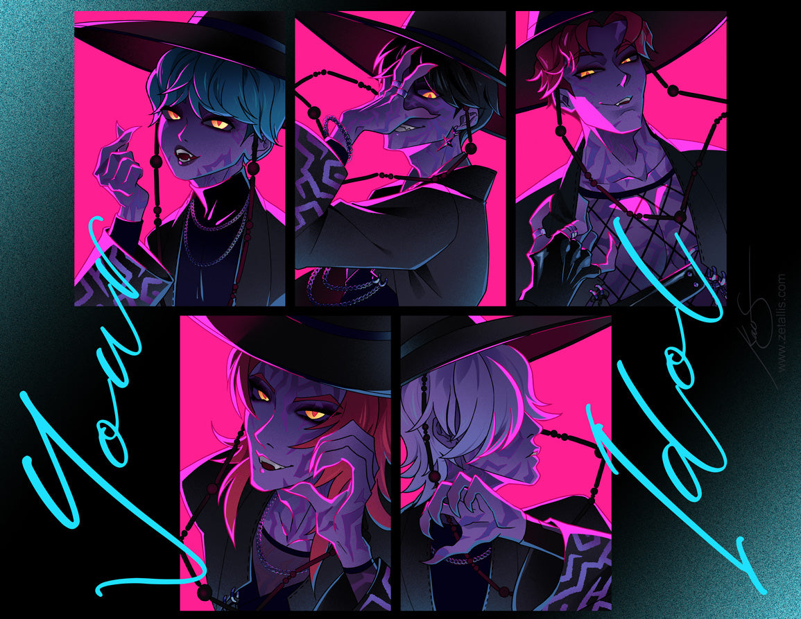 Saja Boy Your Idol Print – zetallis