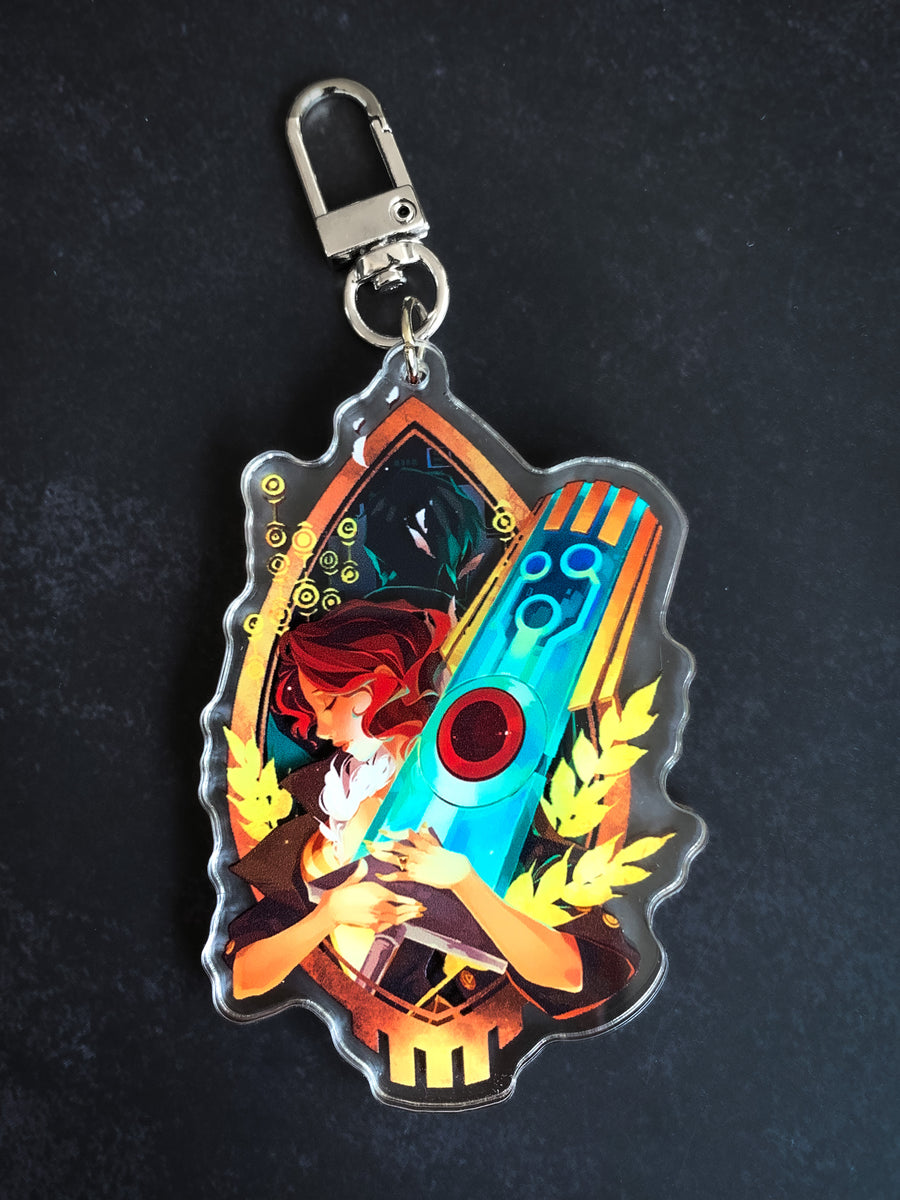 Transistor 3D Acrylic Charm – zetallis