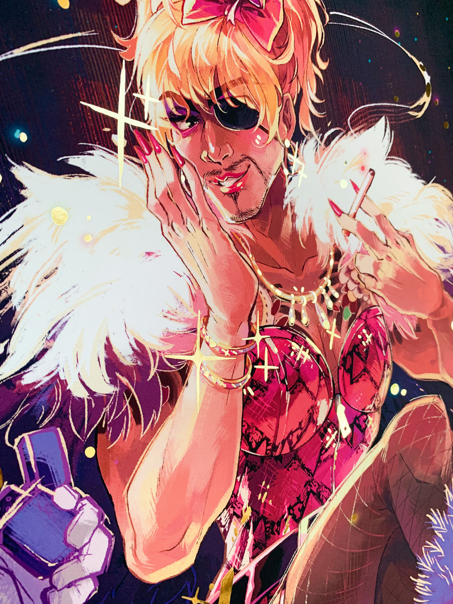 Yakuza: Goromi Foil Print – zetallis