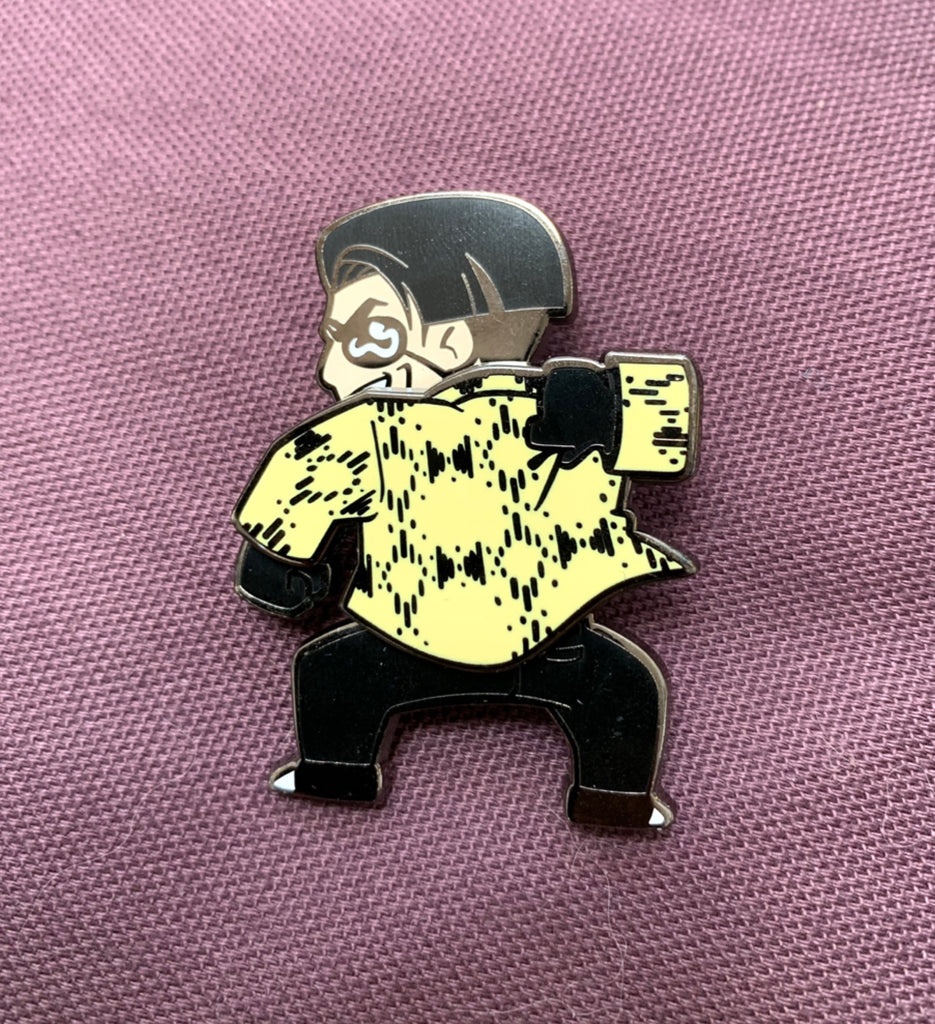 Yakuza Kiryu and Majima Enamel Pin – zetallis