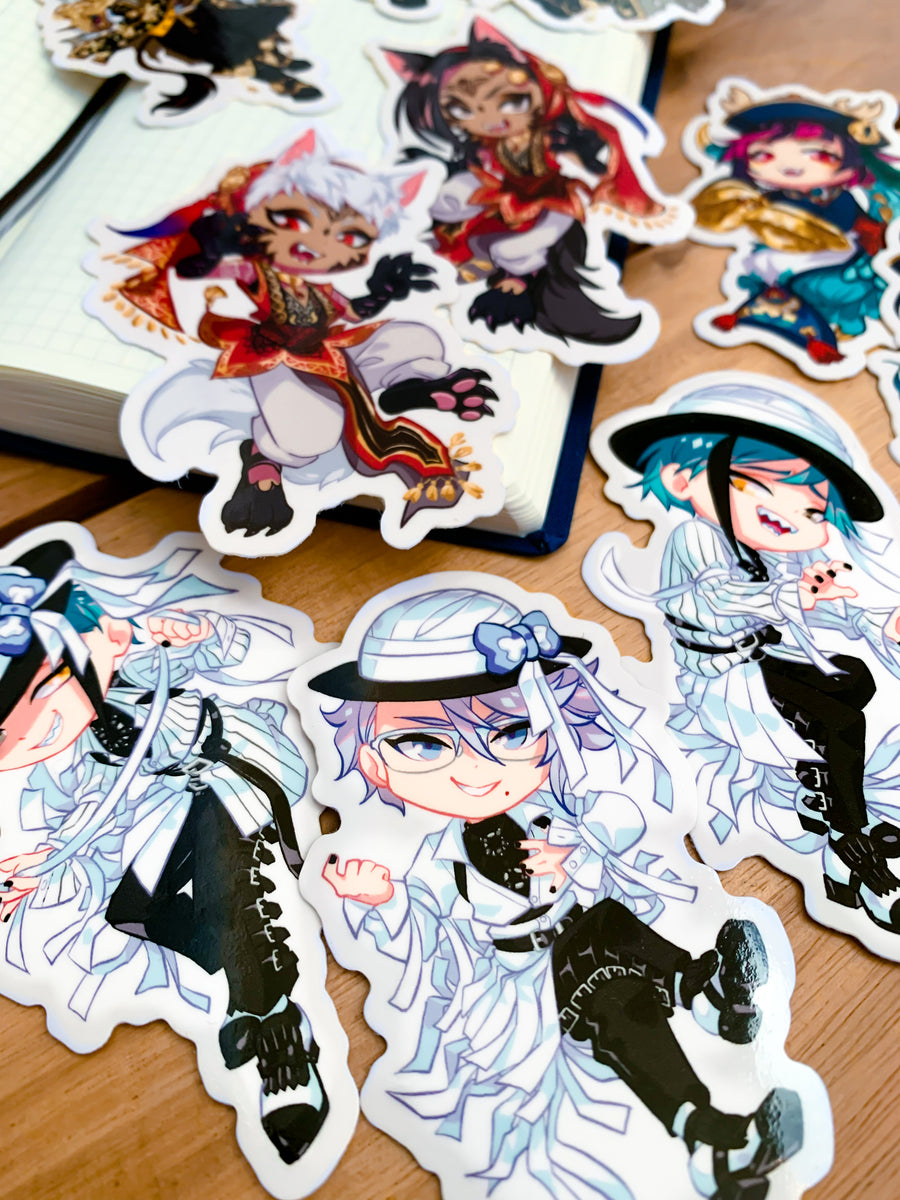 TWST Halloween Stickers – zetallis